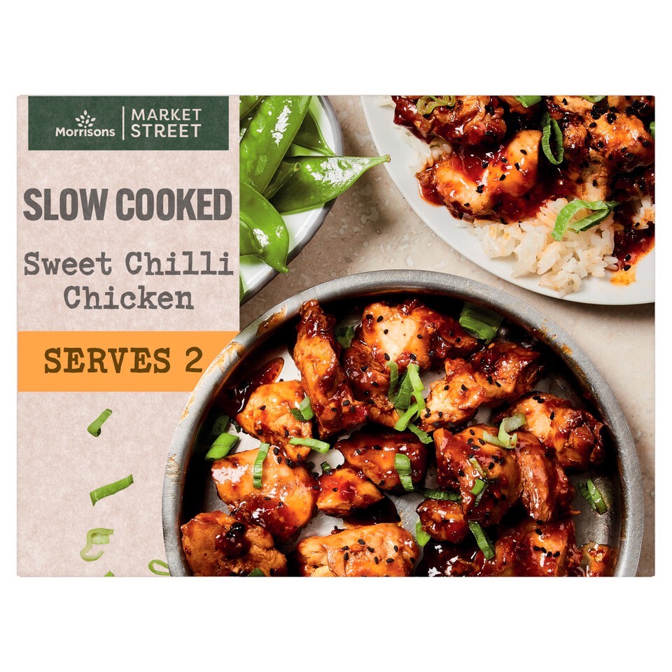 Morrisons Slow Cooked Sweet Chilli Chicken - Morrisons Online Groceries ...
