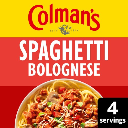 Colman's Spaghetti Bolognese Recipe Mix - Morrisons Online Groceries ...
