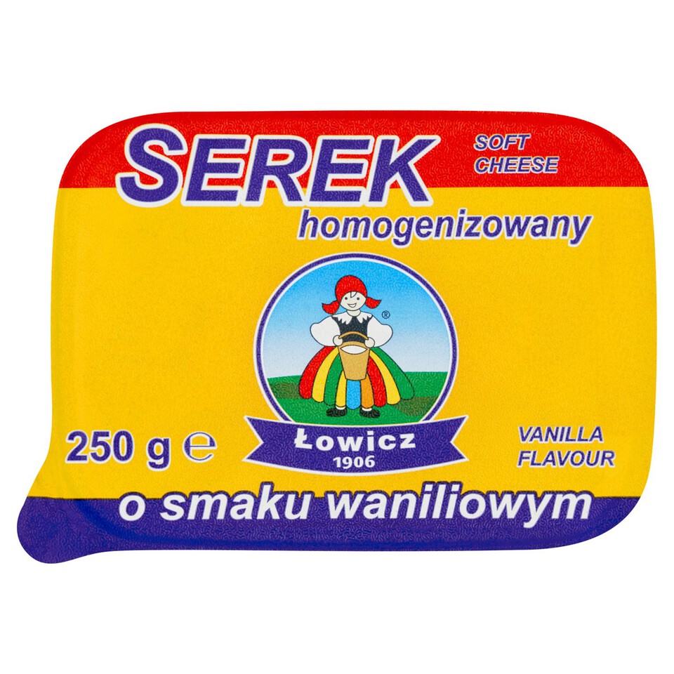Lowicz Serek O Smaku Wanillowym - Morrisons Online Groceries & Offers
