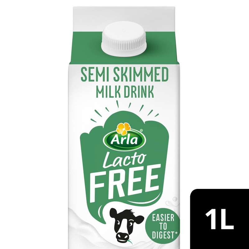 Arla LactoFREE Semi Skimmed Milk Drink - Morrisons Online Groceries ...
