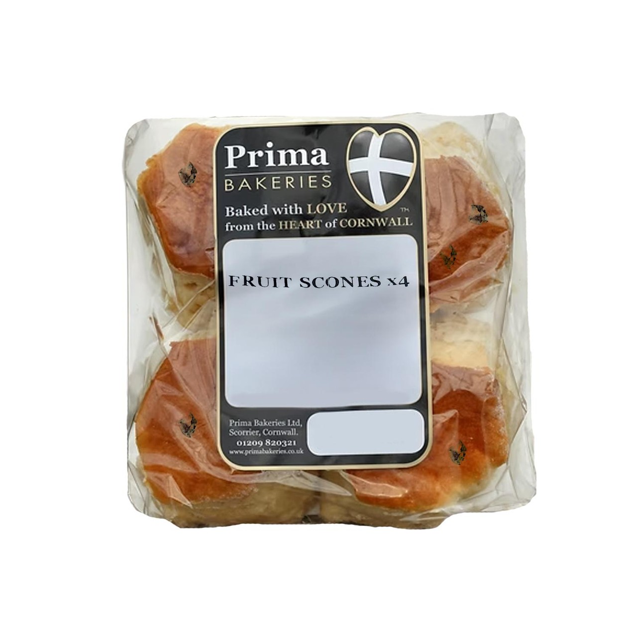 Prima Fruit Cornish Cornish Scones - Morrisons Online Groceries & Offers