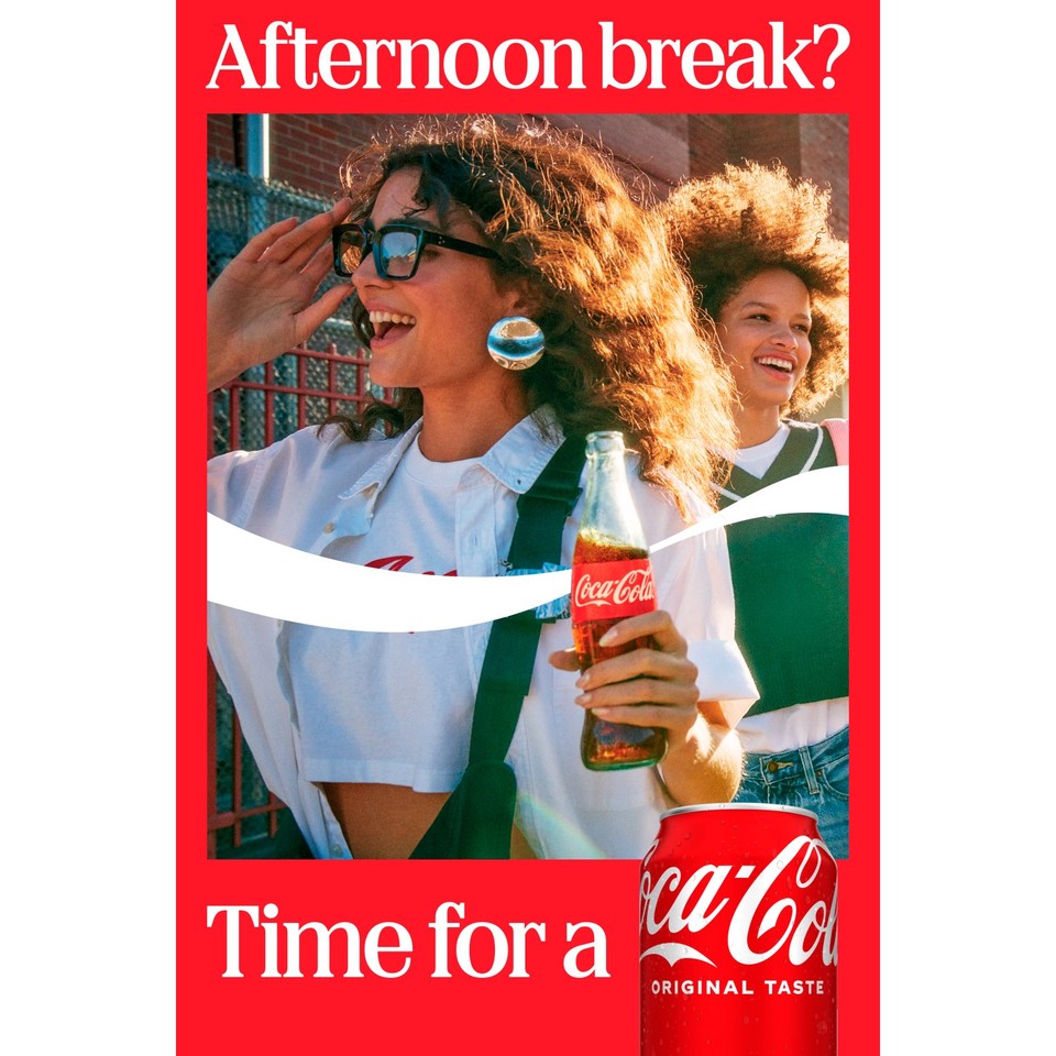 Coca-Cola Original Taste 24 x 330ml - Morrisons Online Groceries & Offers