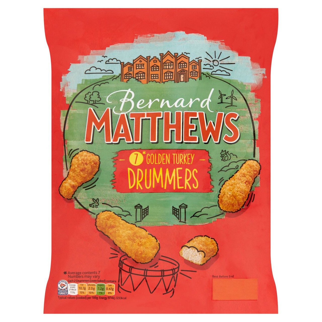 Bernard Matthews Golden Turkey Drummers - Morrisons Online Groceries ...
