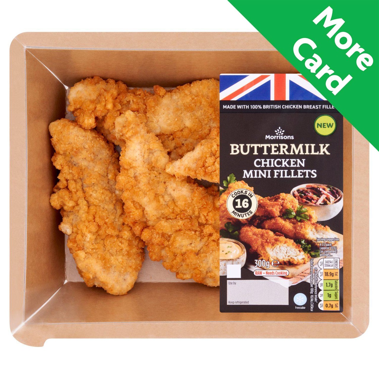 Morrisons Buttermilk Chicken Mini Fillets 300g - Morrisons Online ...