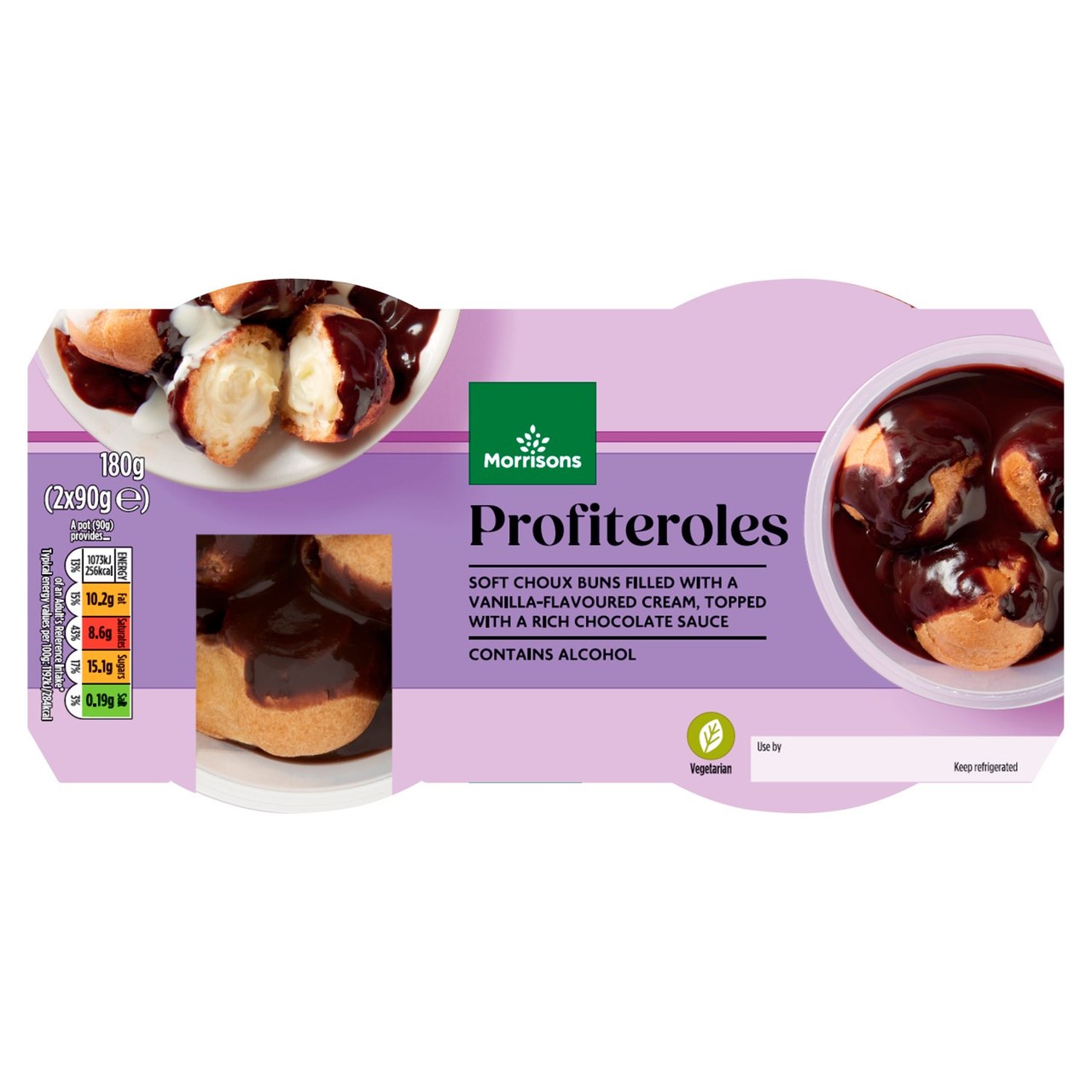 Morrisons Profiteroles - Morrisons Online Groceries & Offers