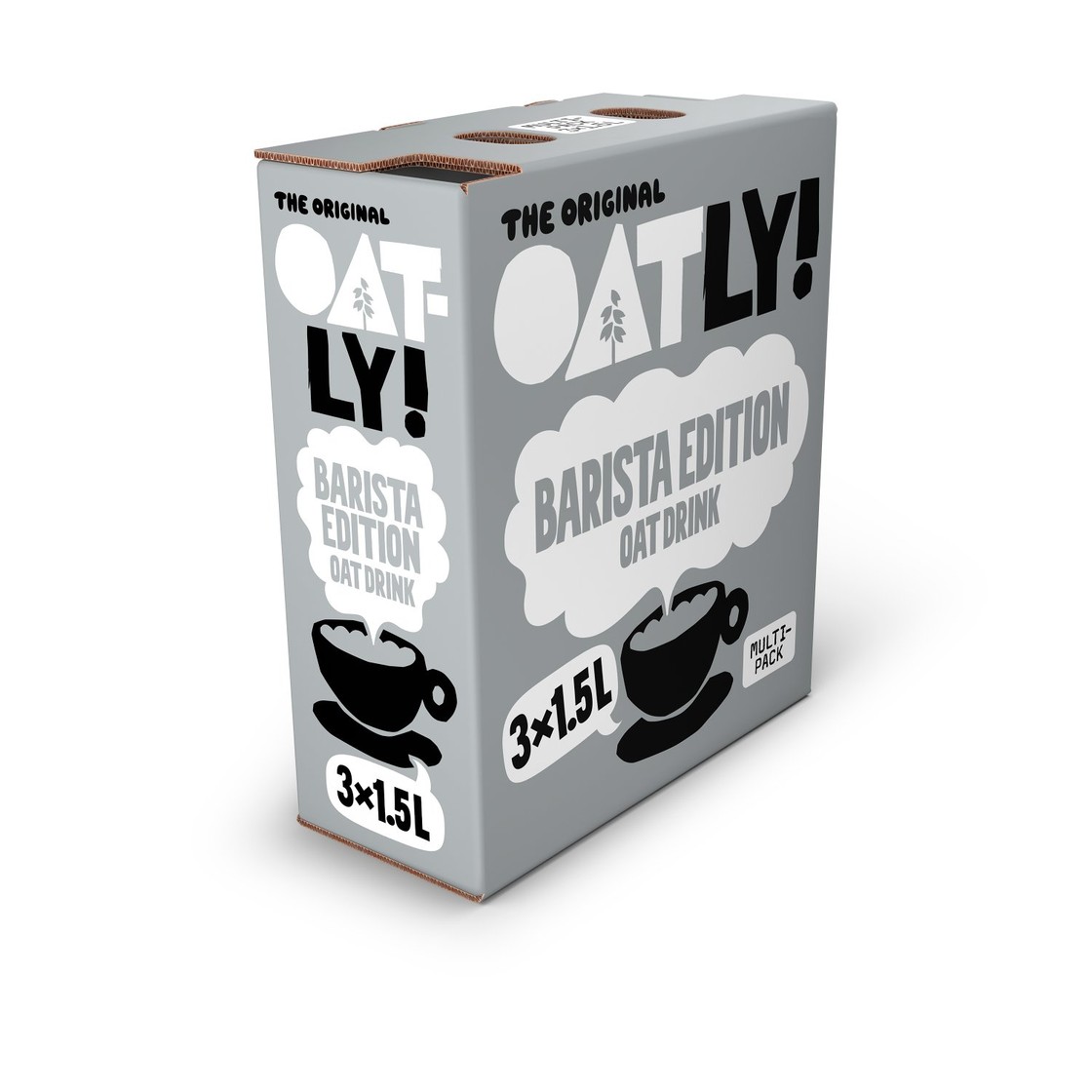 Oatly Oat Drink Barista Edition Multi Pack 3x1.5L - Morrisons Online ...