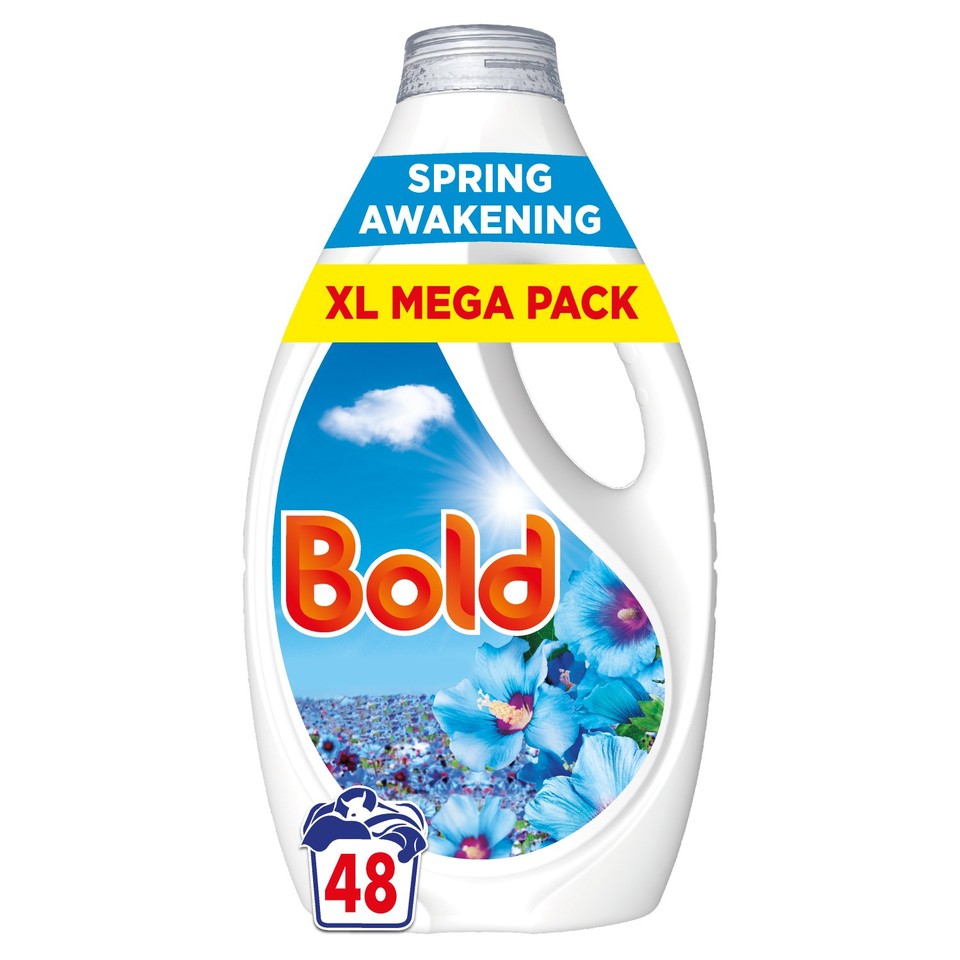Bold Spring Awakening Laundry Liquid XL Mega Pack 48 Washes - Morrisons ...