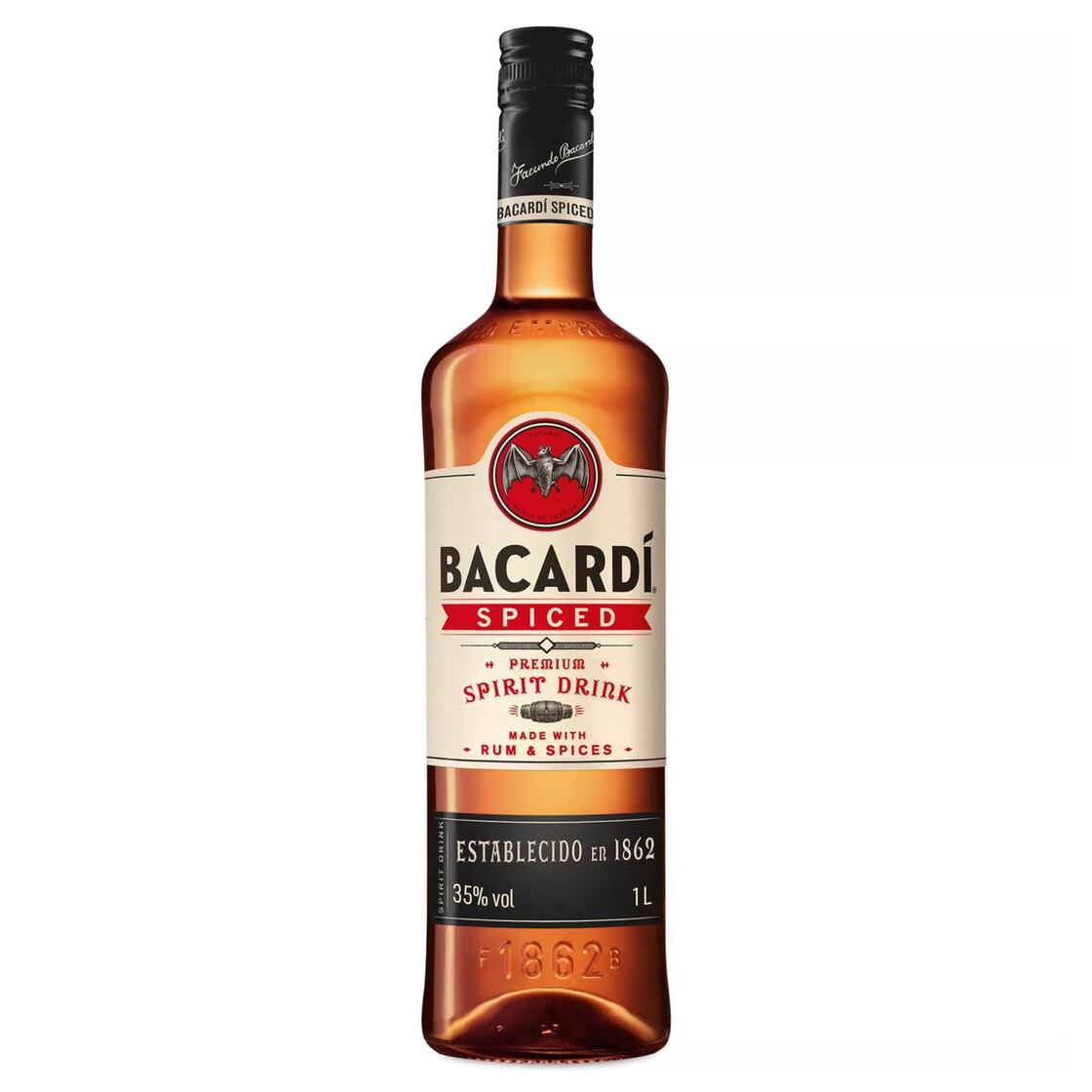 Bacardi Spiced Premium Rum Spirit Drink - Morrisons Online Groceries ...