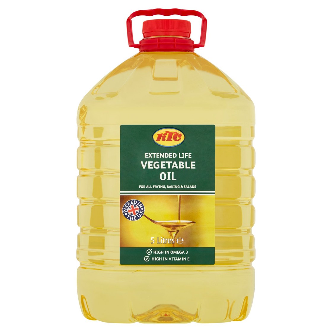 KTC Extended Life Vegetable Oil 5L - Morrisons Online Groceries & Offers