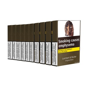 Lambert & Butler Original Silver Cigarettes Multipack - Morrisons ...