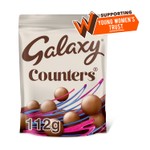 Galaxy Counters Milk Chocolate Pouch Bag 112g - Morrisons Online ...