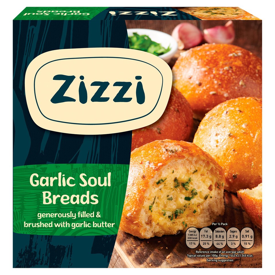 Zizzi Garlic Soul Breads 200g - Morrisons Online Groceries & Offers