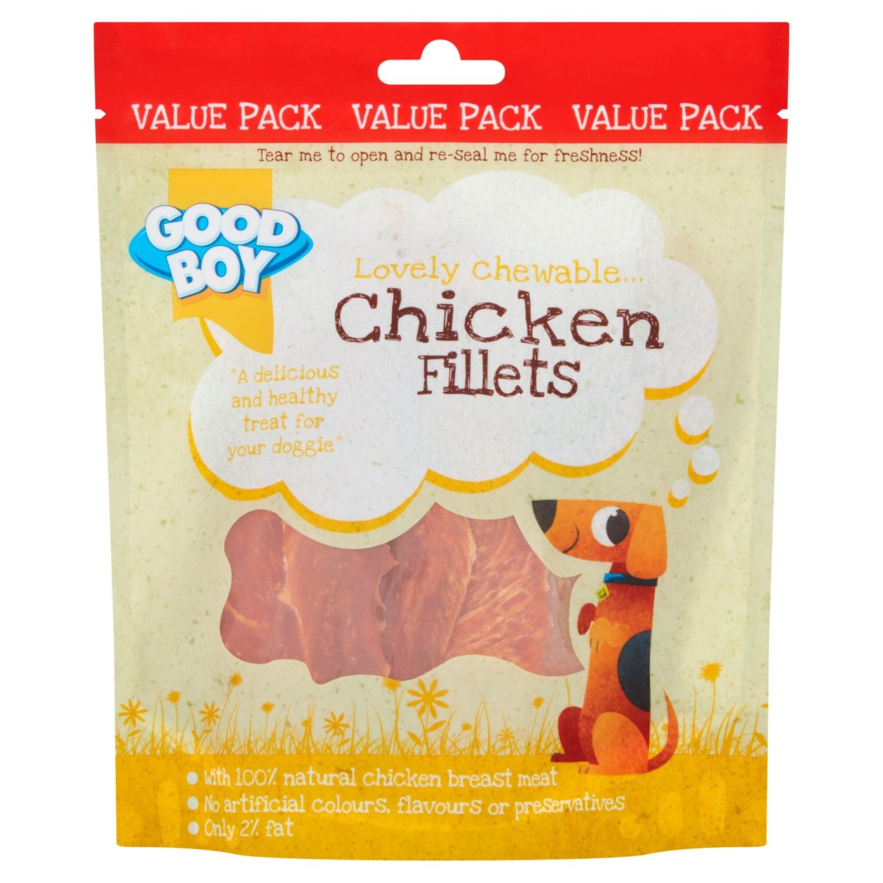 Good Boy Chicken Fillets Dog Treats - Morrisons Online Groceries & Offers