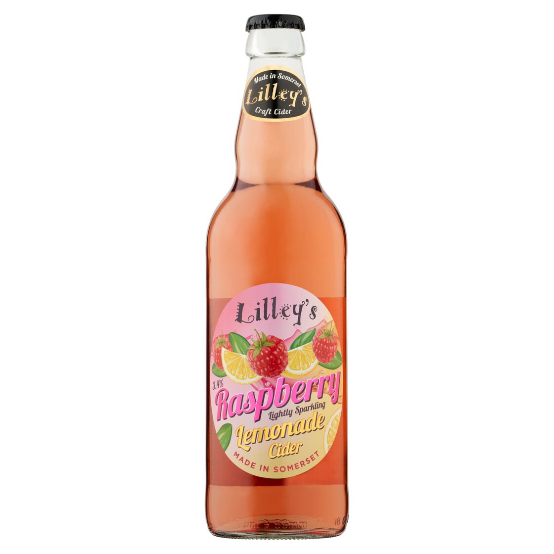 Lilley's Raspberry Lemonade Cider Lightly Sparkled - Morrisons Online ...