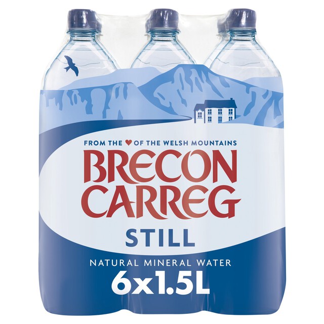 Brecon Carreg Still Natural Mineral Water 6 x 1.5L - Morrisons Online ...