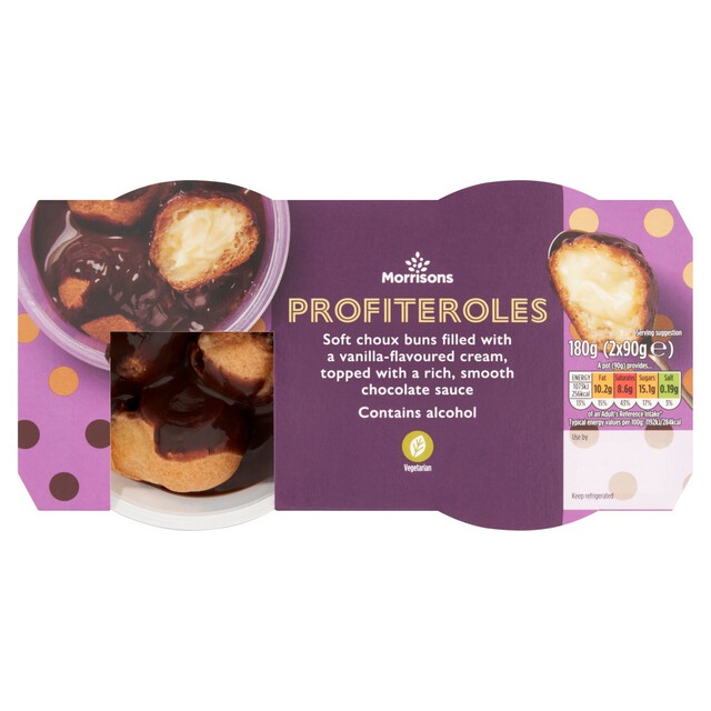 Morrisons Profiteroles - Morrisons Online Groceries & Offers