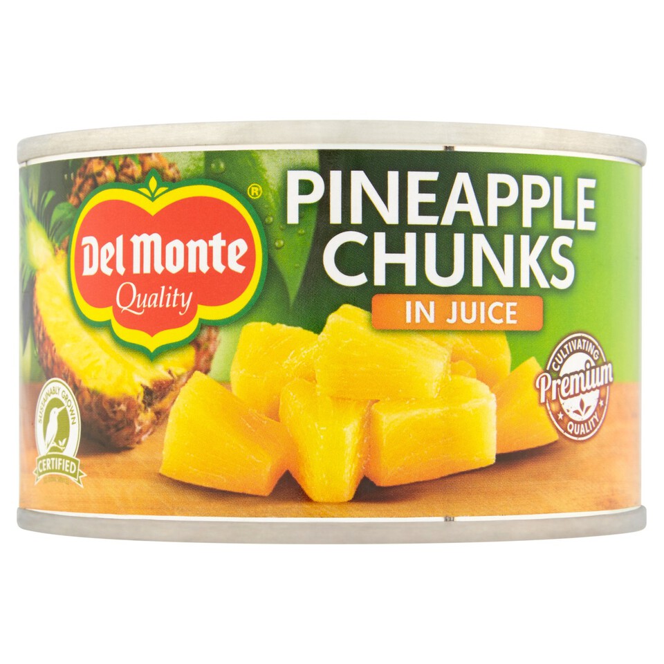 Del Monte Pineapple Chunks In Juice (220g) - Morrisons Online Groceries ...