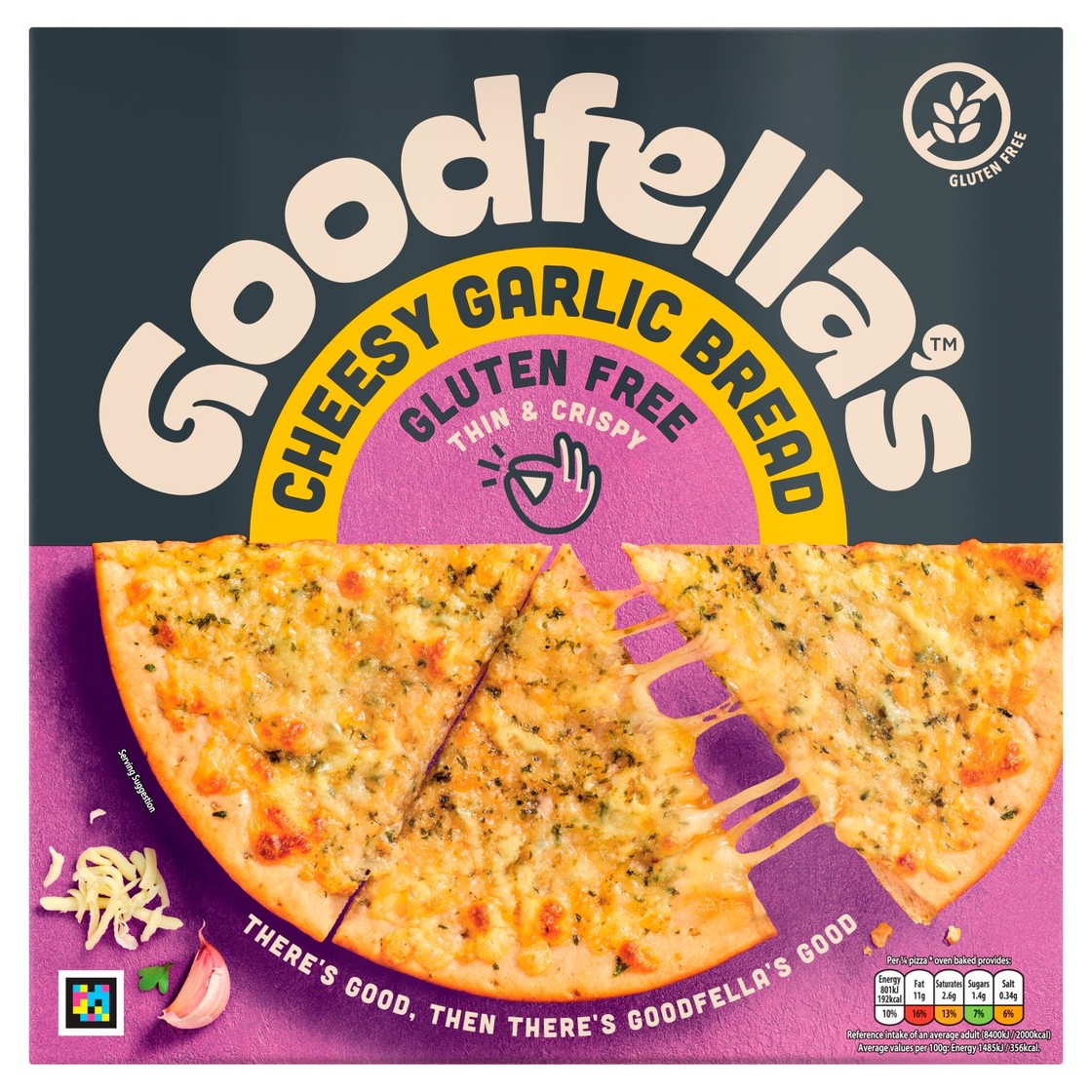 Goodfella's Gluten Free Cheesy Garlic Bread 218g - Morrisons Online ...