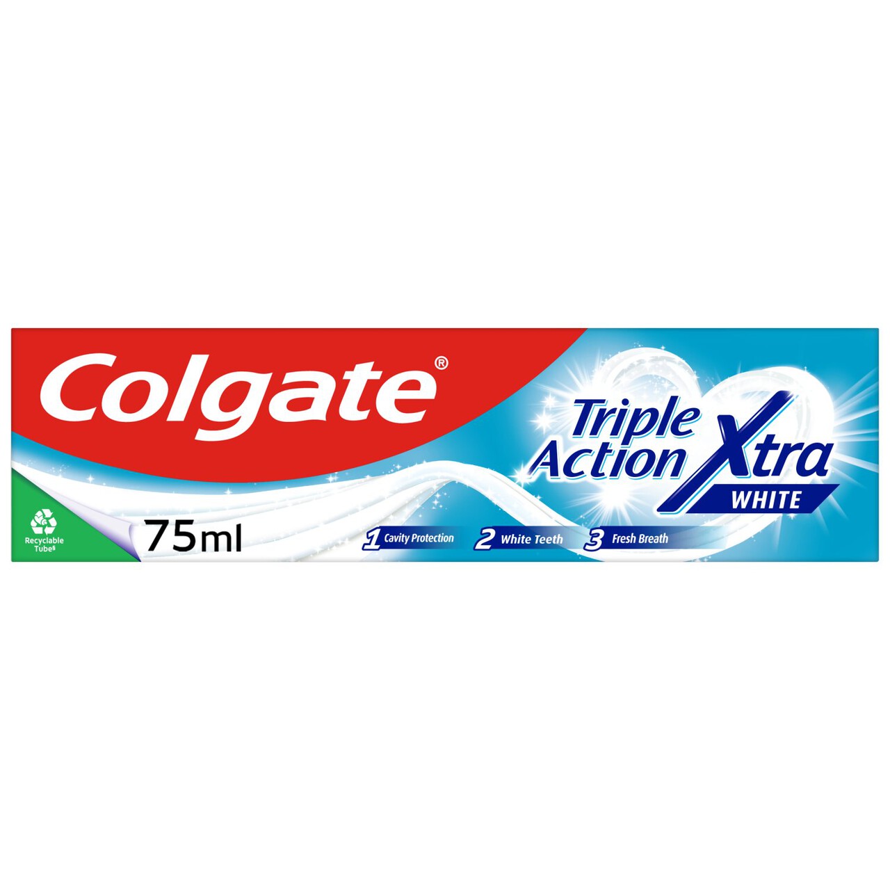 Colgate Triple Action Extra White Toothpaste - Morrisons Online ...