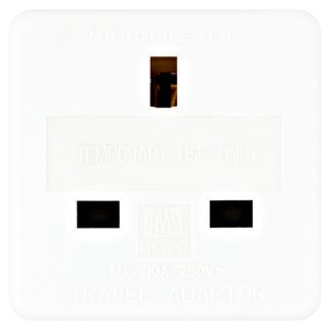 Status European Travel Adaptor - Morrisons Online Groceries & Offers