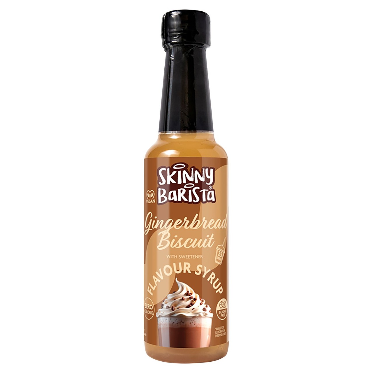 Skinny Barista Gingerbread Biscuit Flavour Syrup 250ml - Morrisons ...