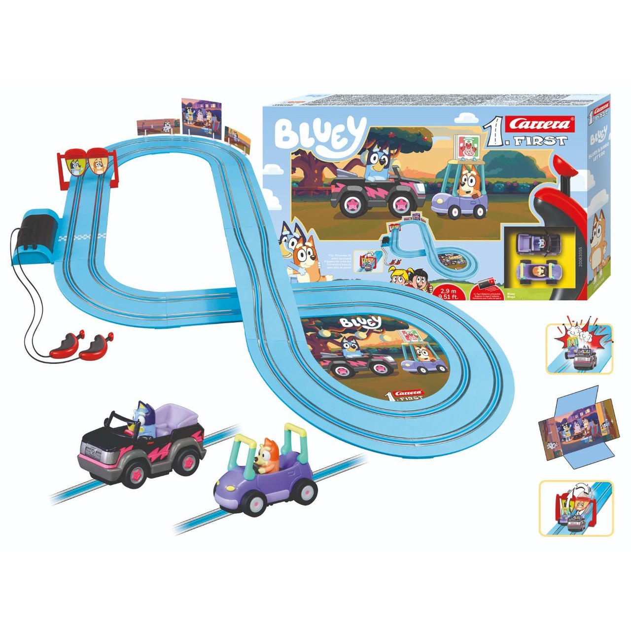 Bluey Racing Set Bluey - 2,9 M - Morrisons Online Groceries & Offers