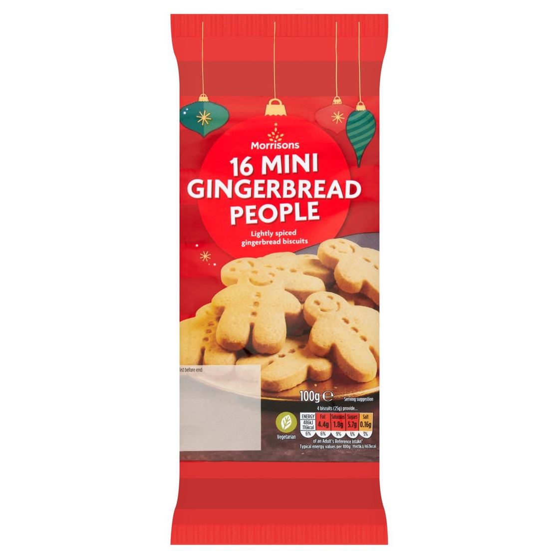 Morrisons Mini Gingerbread People - Morrisons Online Groceries & Offers
