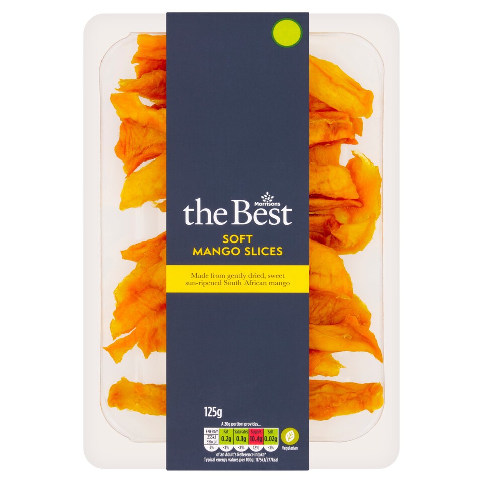 Morrisons The Best Soft Dried Mango Slices - Morrisons Online Groceries ...