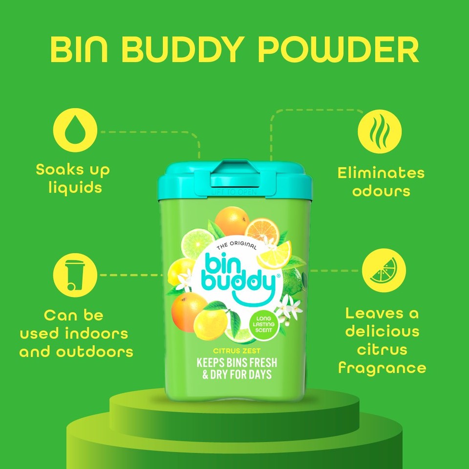 Bin Buddy Citrus Powder 450g - Morrisons Online Groceries & Offers