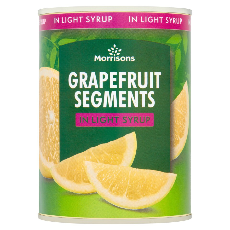 Morrisons Grapefruit Segments in Light Syrup (540g) - Morrisons Online ...