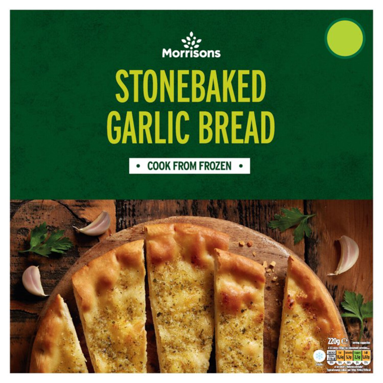 Morrisons Garlic Bread Pizza - Morrisons Online Groceries & Offers