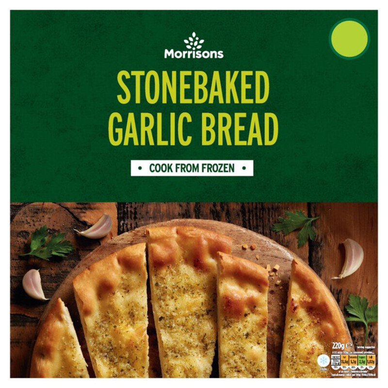 Morrisons Garlic Bread Pizza - Morrisons Online Groceries & Offers
