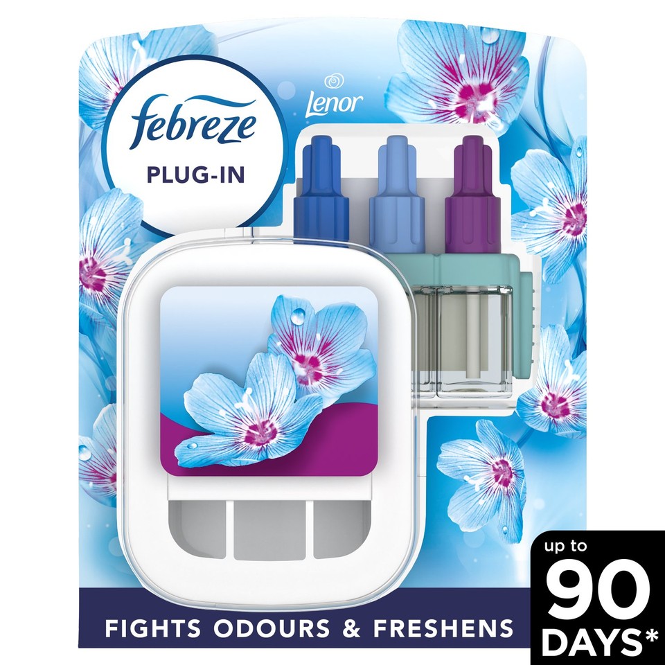 Febreze 3Volution Smart Programming Air Freshener Starter Kit ...