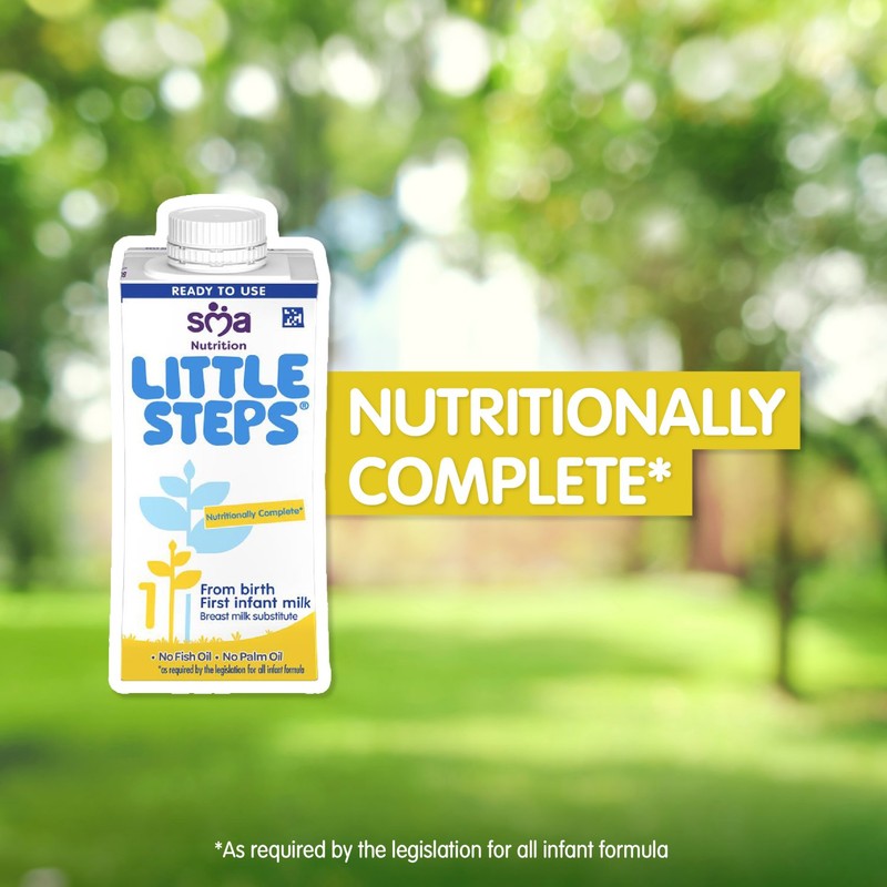 LITTLE STEPS First Infant Baby Milk From Birth Ready-To-Use Milk 200ml ...