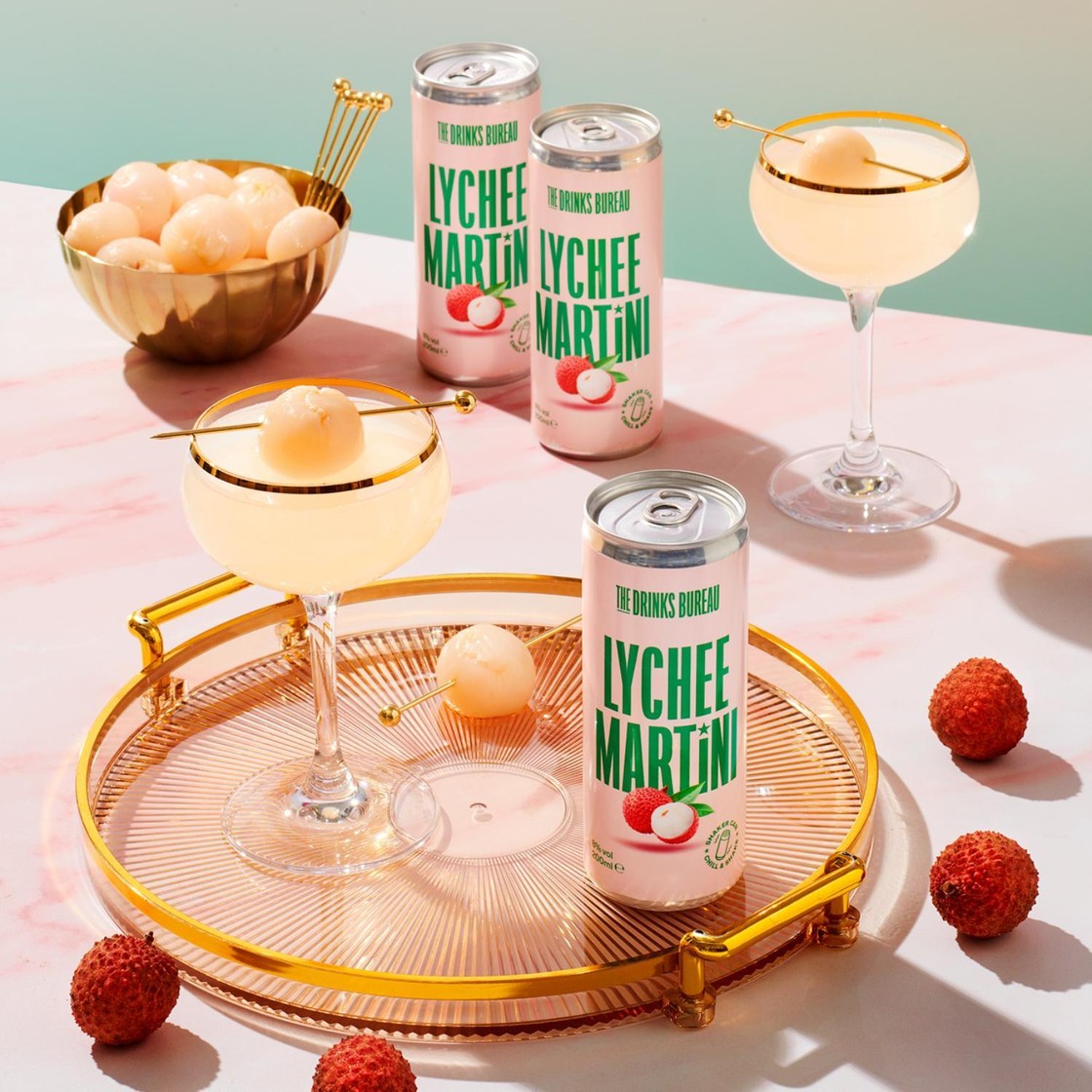 The Drinks Bureau Lychee Martini Shaker - Morrisons Online Groceries ...