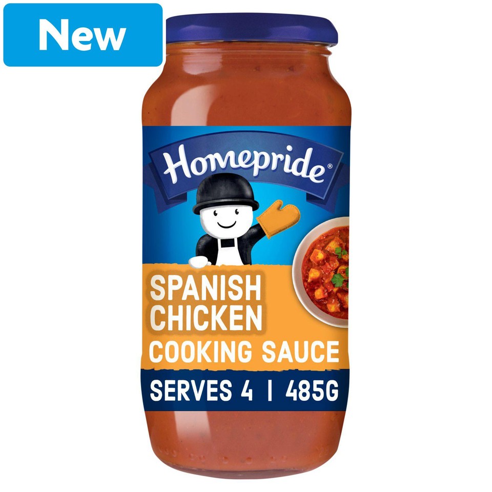 Homepride Spanish Chicken Cooking Sauce 485g - Morrisons Online ...