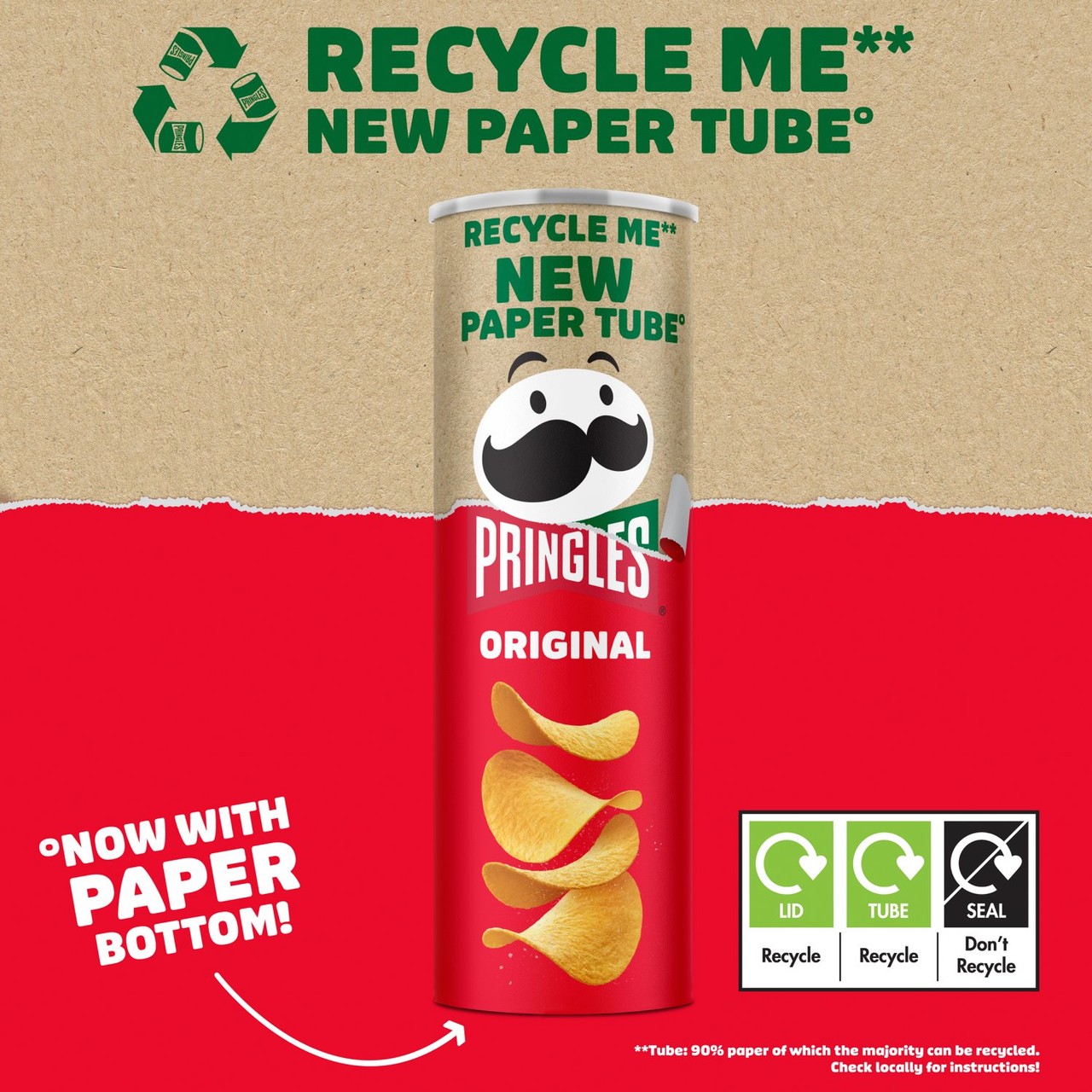 Pringles Original Sharing Crisps - Morrisons Online Groceries & Offers