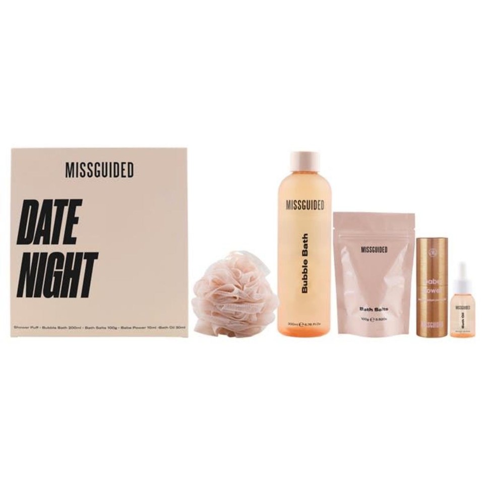 Missguided Date Night Bath Gift Set - Morrisons Online Groceries & Offers