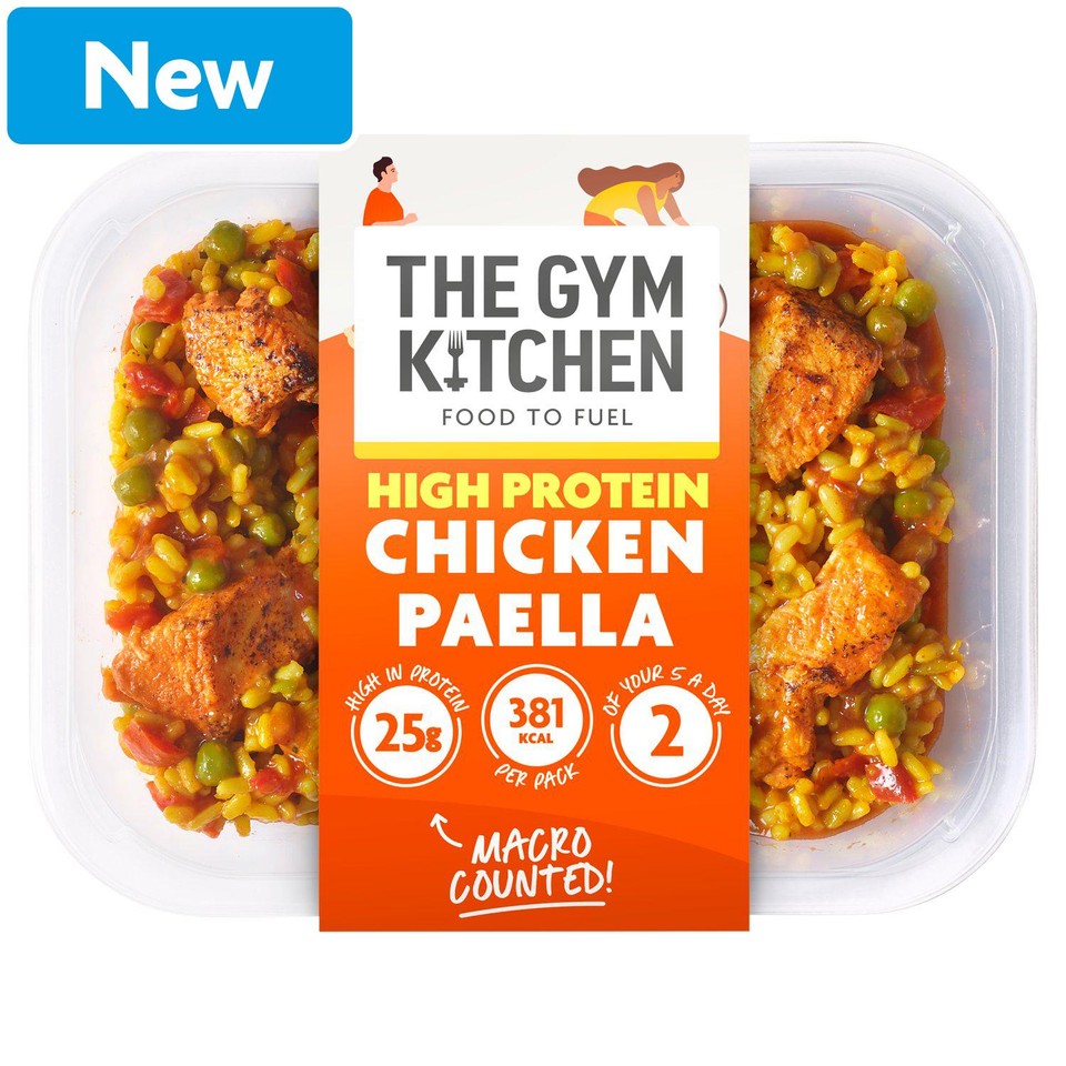 The Gym Kitchen Chicken Paella 400g - Morrisons Online Groceries & Offers