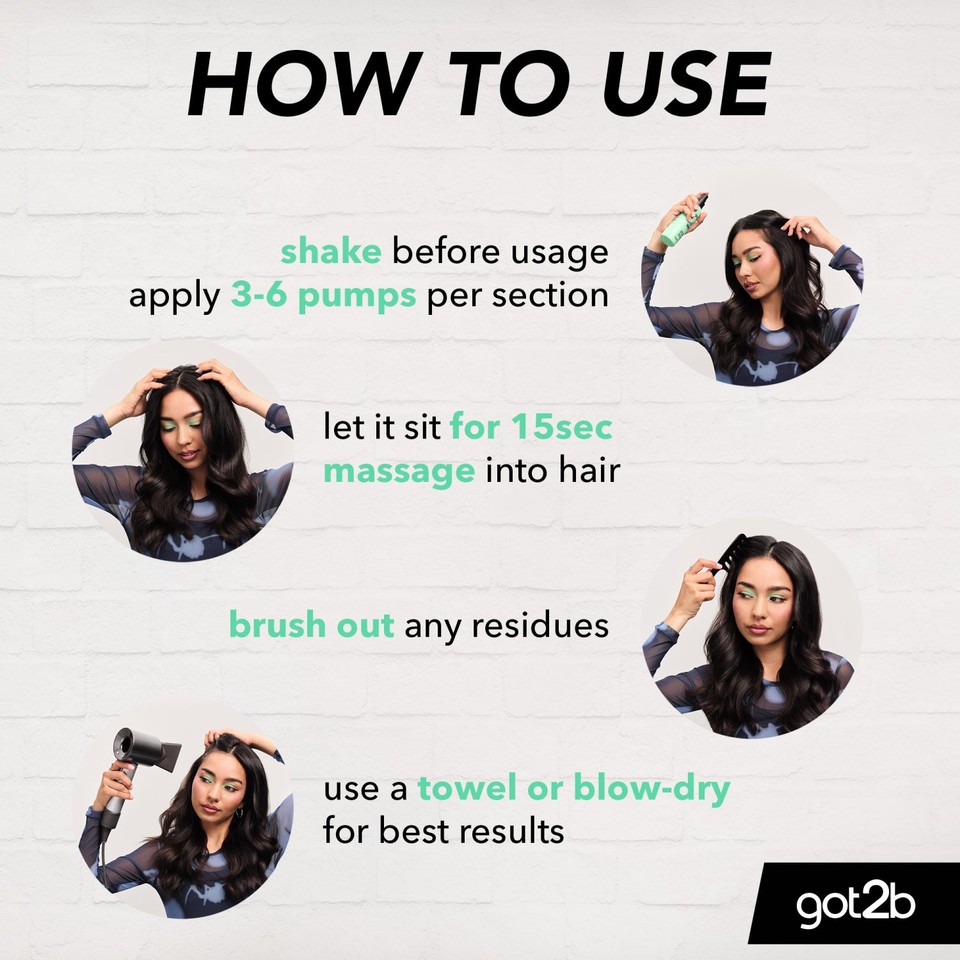 Got2b Fresh Hair Mist 150ml - Morrisons Online Groceries & Offers