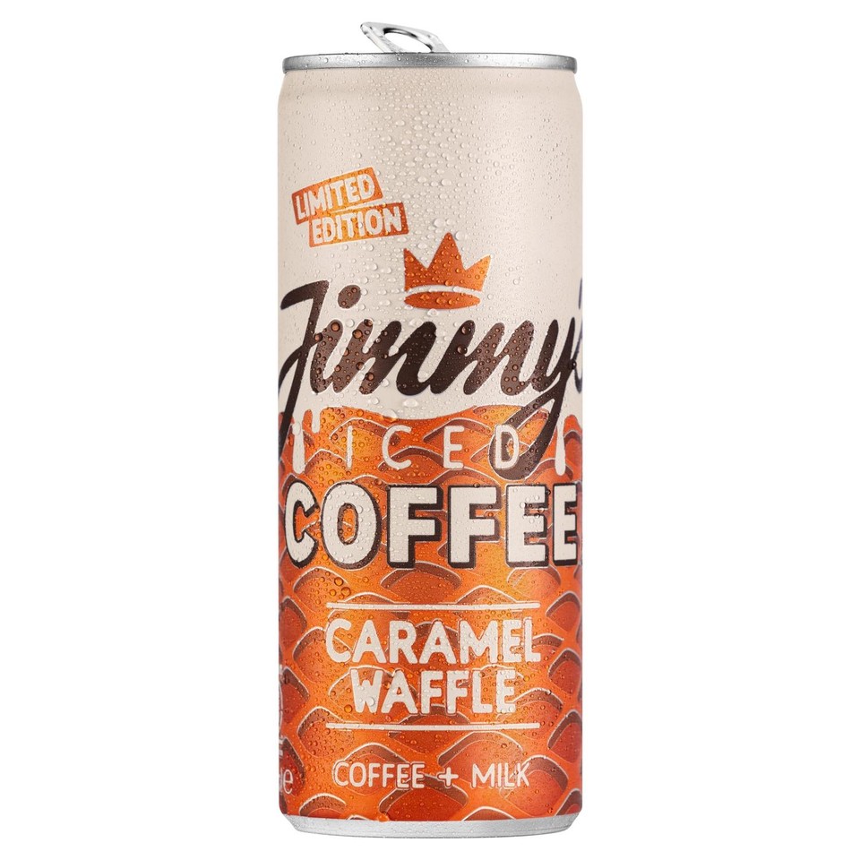 Jimmy's Limited Edition Caramel Waffle Iced Coffee 250ml - Morrisons ...