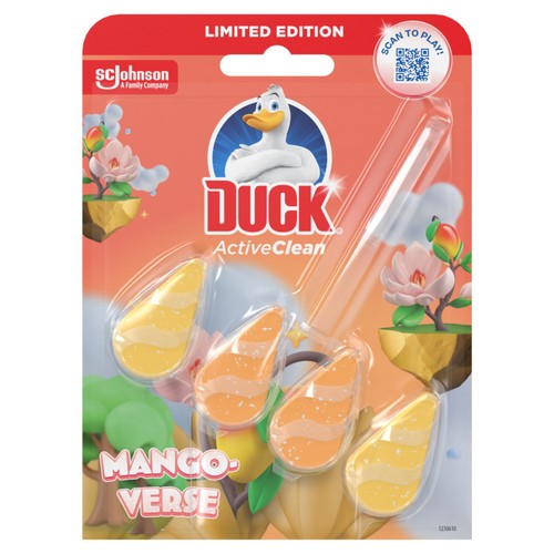 Duck Active Clean Rim Block Mango-Verse - Morrisons Online Groceries ...