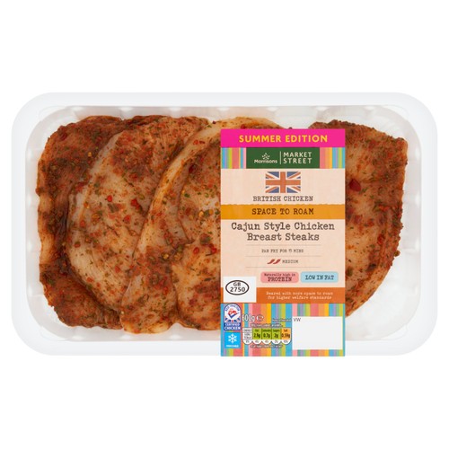 Morrisons Cajun Chicken Steaks 600g - Morrisons Online Groceries & Offers