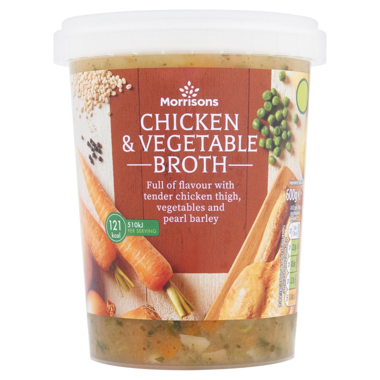Morrisons Chicken & Vegetable Broth - Morrisons Online Groceries & Offers