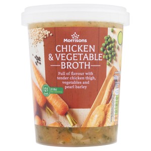 Morrisons Chicken & Vegetable Broth - Morrisons Online Groceries & Offers