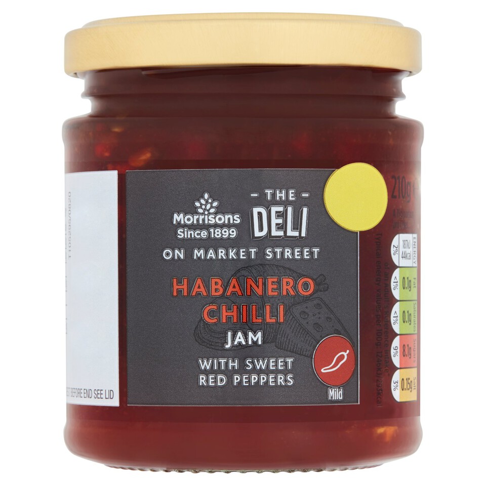 Market Street Deli Habanero Chilli Jam - Morrisons Online Groceries ...