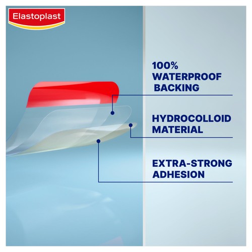 Elastoplast Second Skin Protection Faster Healing Plasters 6 Pack ...