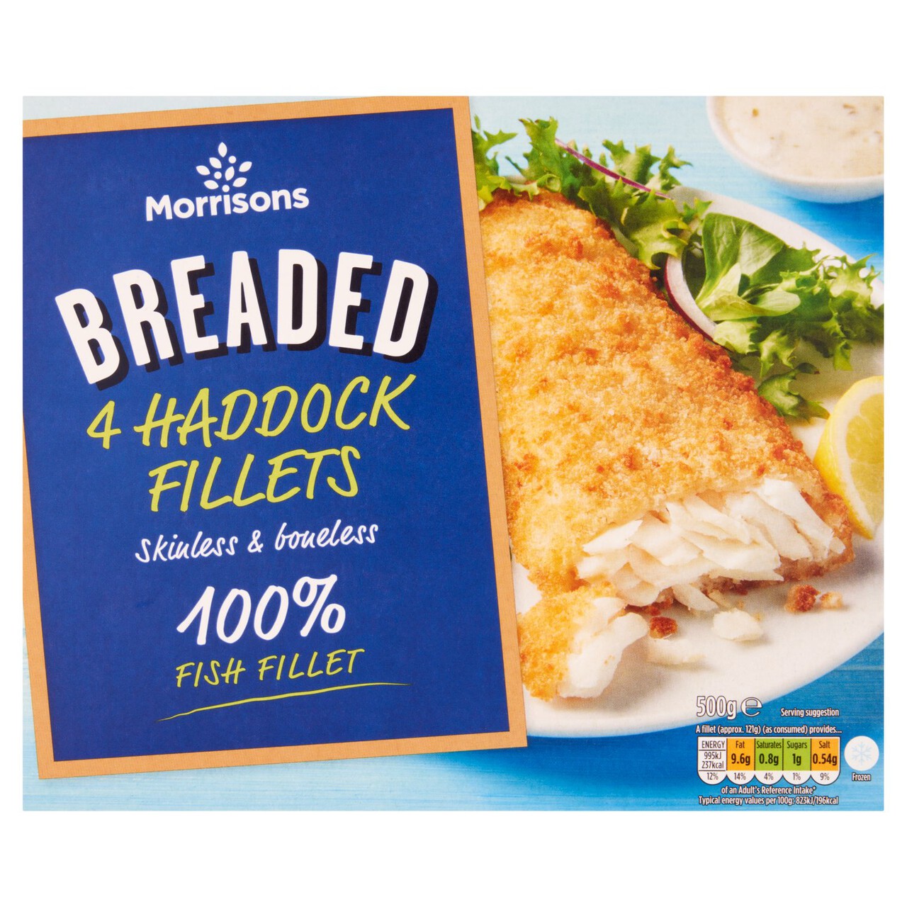 Morrisons 4 Breaded Haddock Fillets - Morrisons Online Groceries & Offers