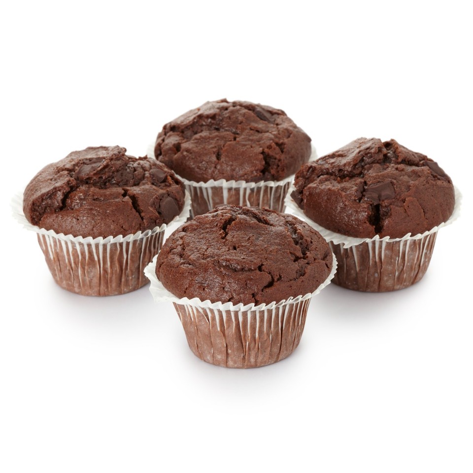 Market Street Triple Chocolate Muffins - Morrisons Online Groceries ...