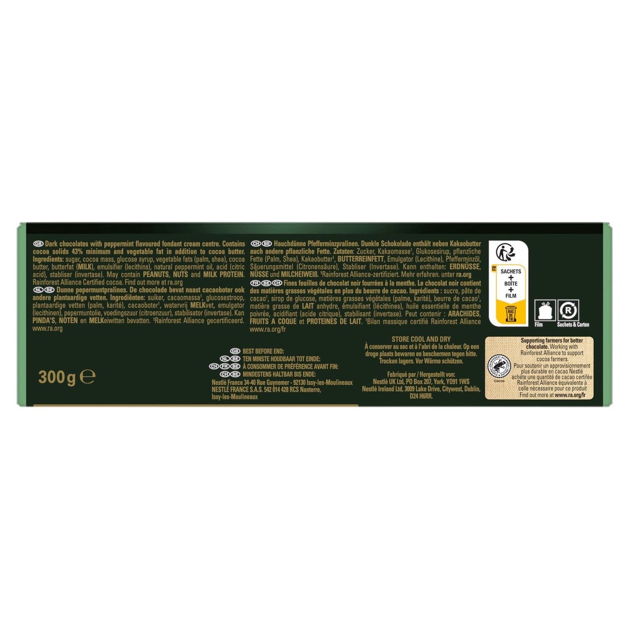 After Eight Dark Mint Chocolate Box - Morrisons Online Groceries & Offers